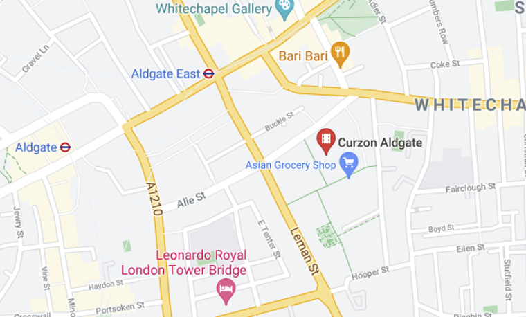 Curzon - Curzon Aldgate Cinema Showtimes & Film Listings